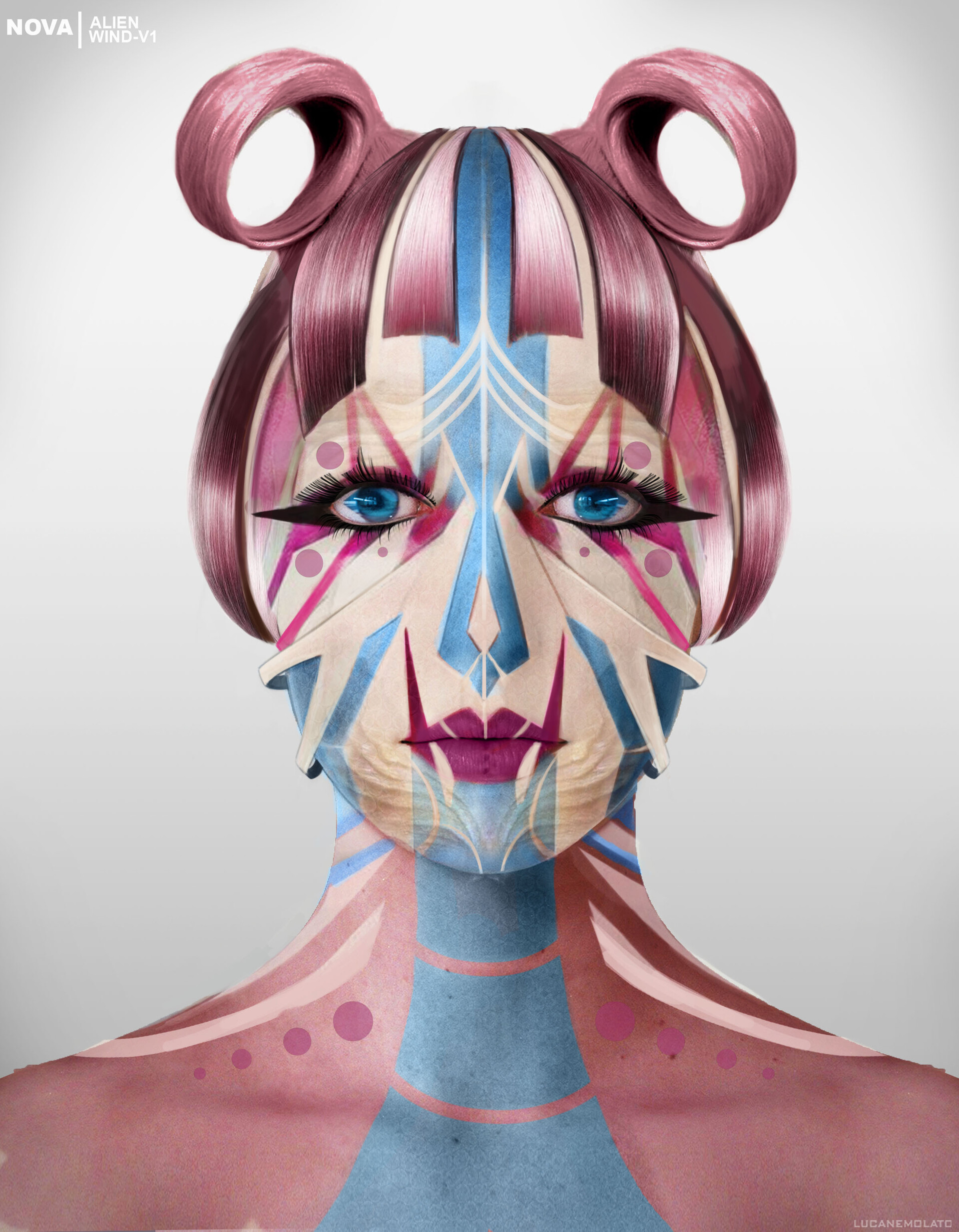 ArtStation - Wind - Makeup Concept Art