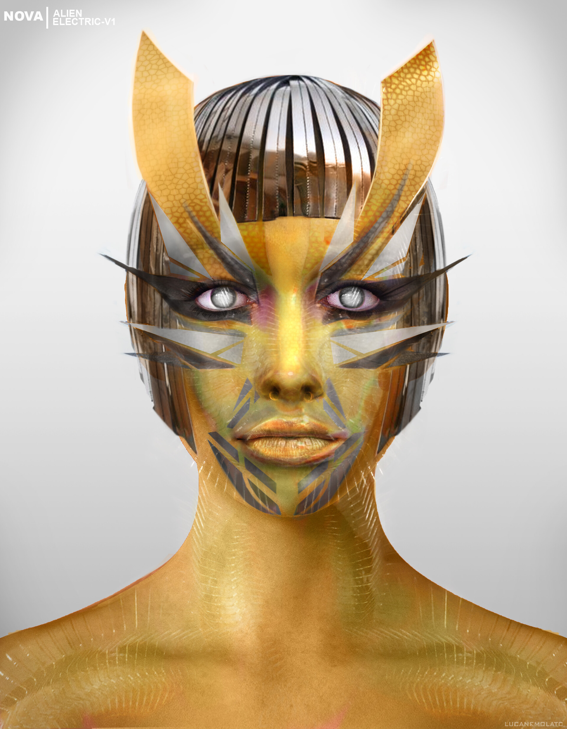 ArtStation - Electricity - Makeup concept art