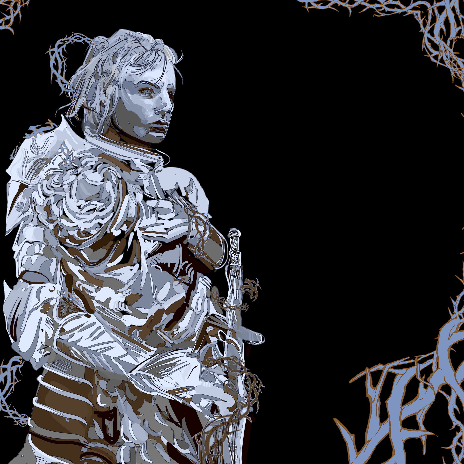 ArtStation - D Hunter of the Dead