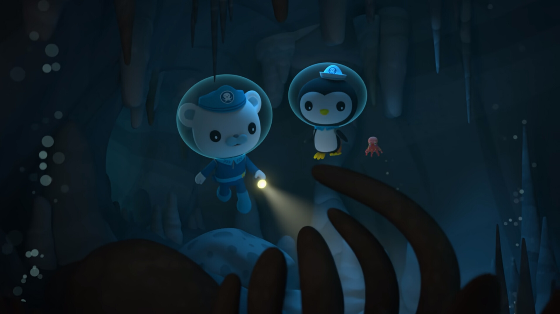 ArtStation - Octonauts movie. Art Direction on 'Caves of Sac Actun'.