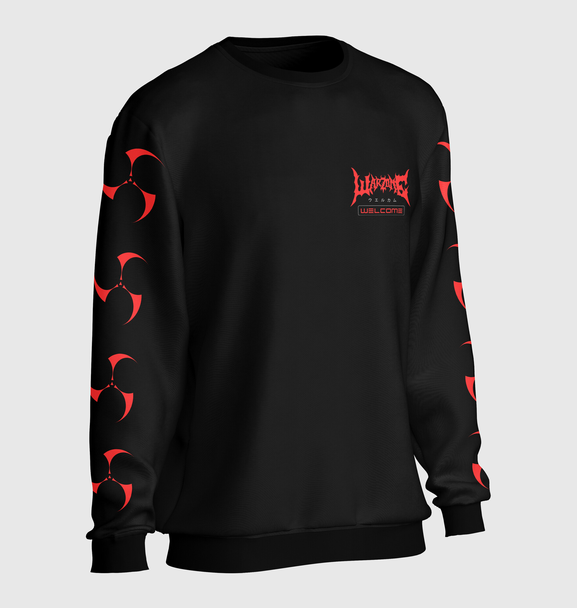 MIRROR DEATH - (COVER ART & MERCH DESIGN) WARZONE - WELCOME EP