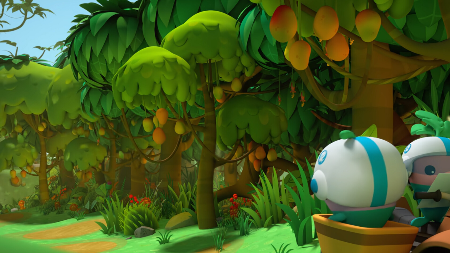 ArtStation - Octonauts movie. Art Direction on 'Caves of Sac Actun'.