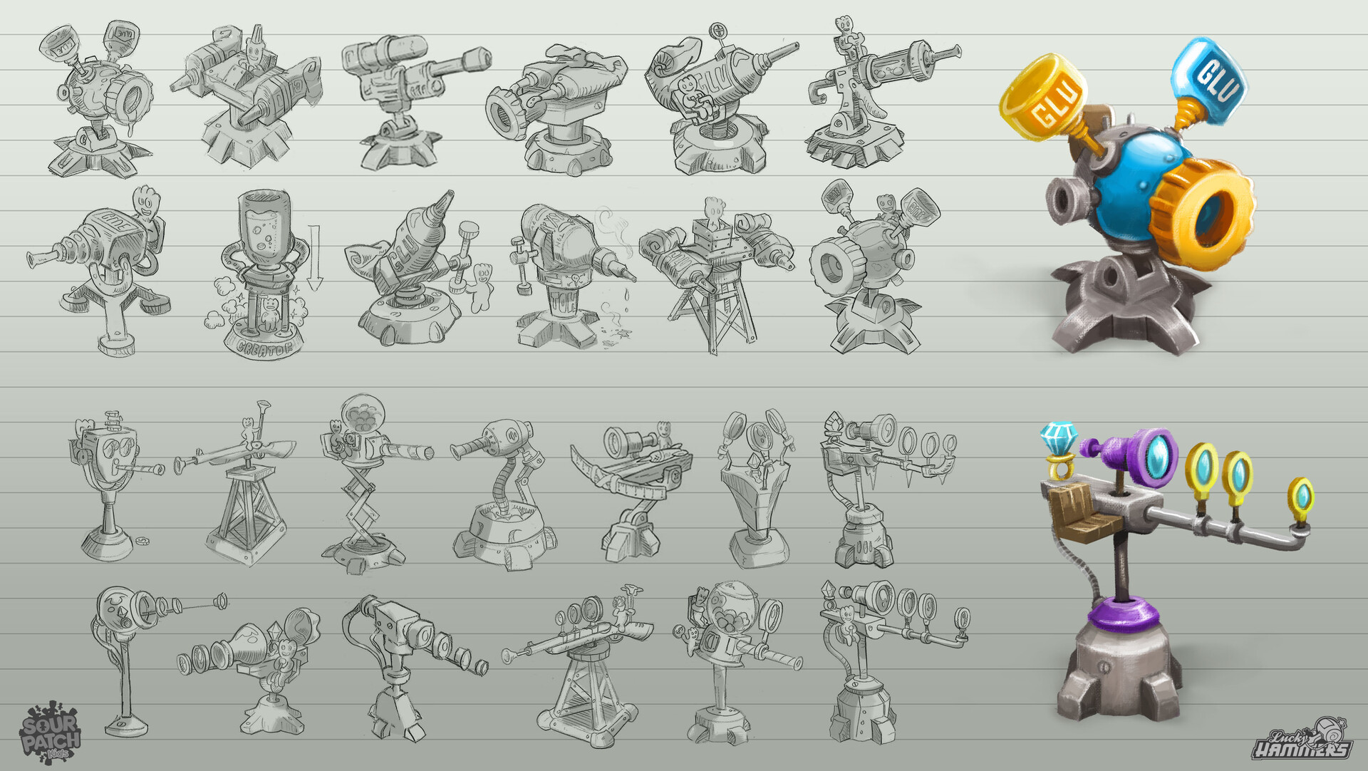 Sour Patch Kids Characters