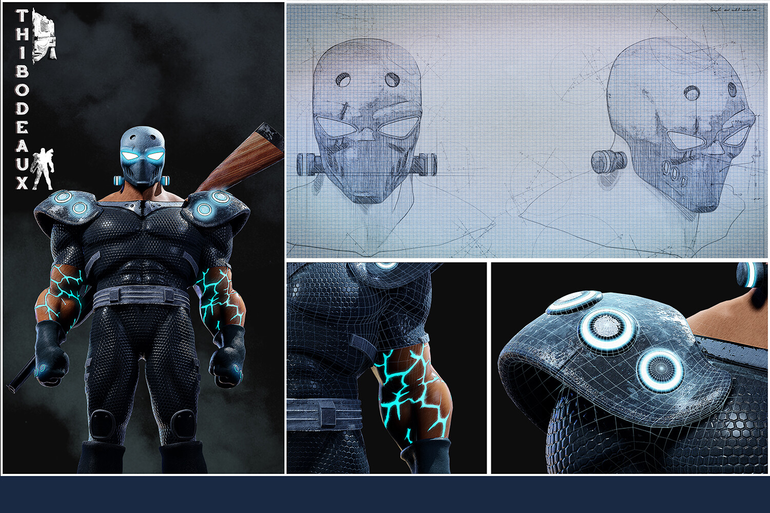 ArtStation - Michael 2020 Character Sheet