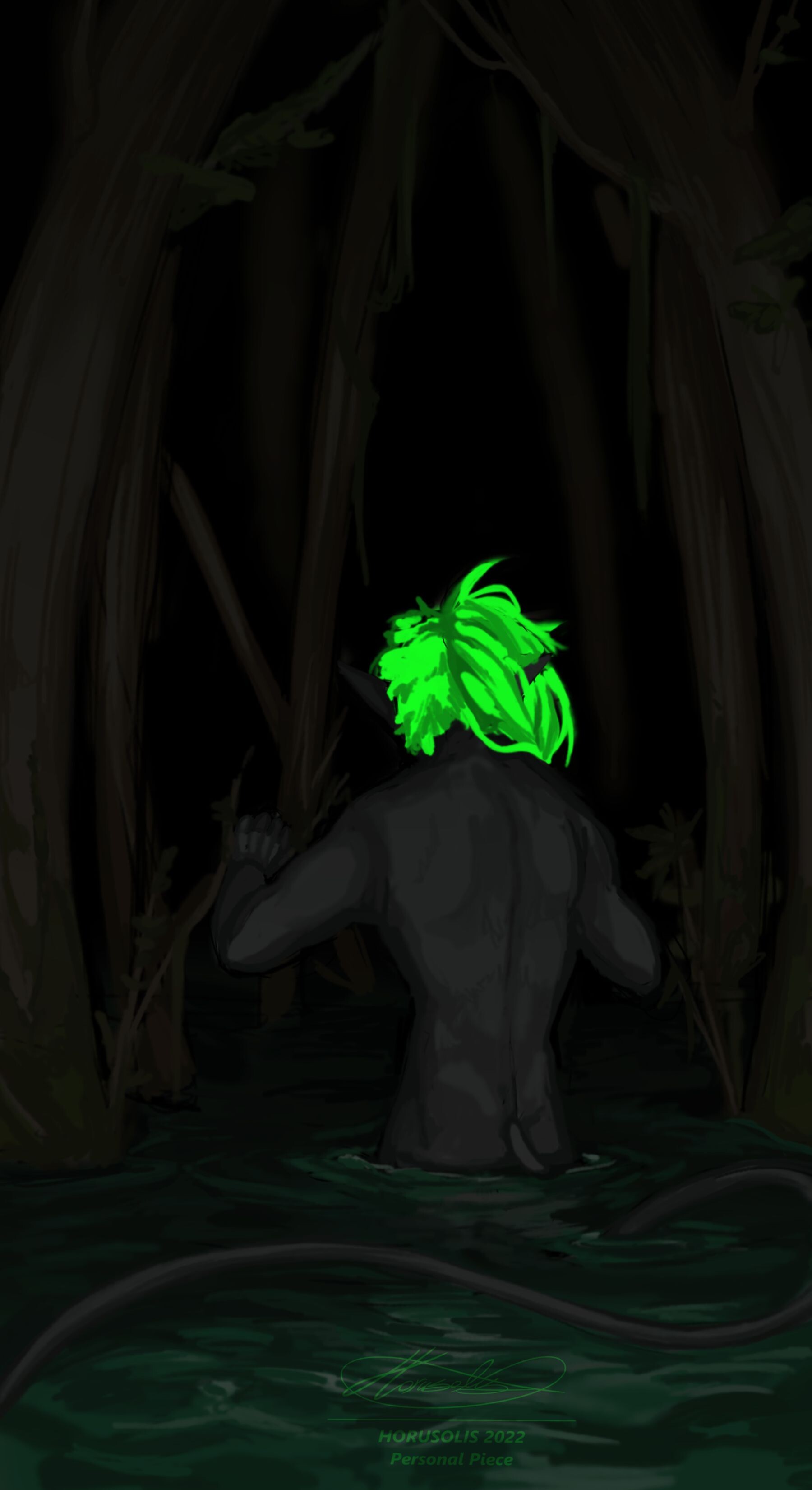 ArtStation - Wading through deep waters