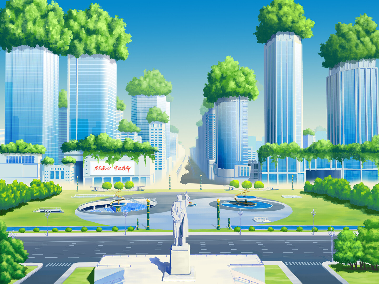 ArtStation - Short Animation《Chengdu Fantasy》 Conceptart