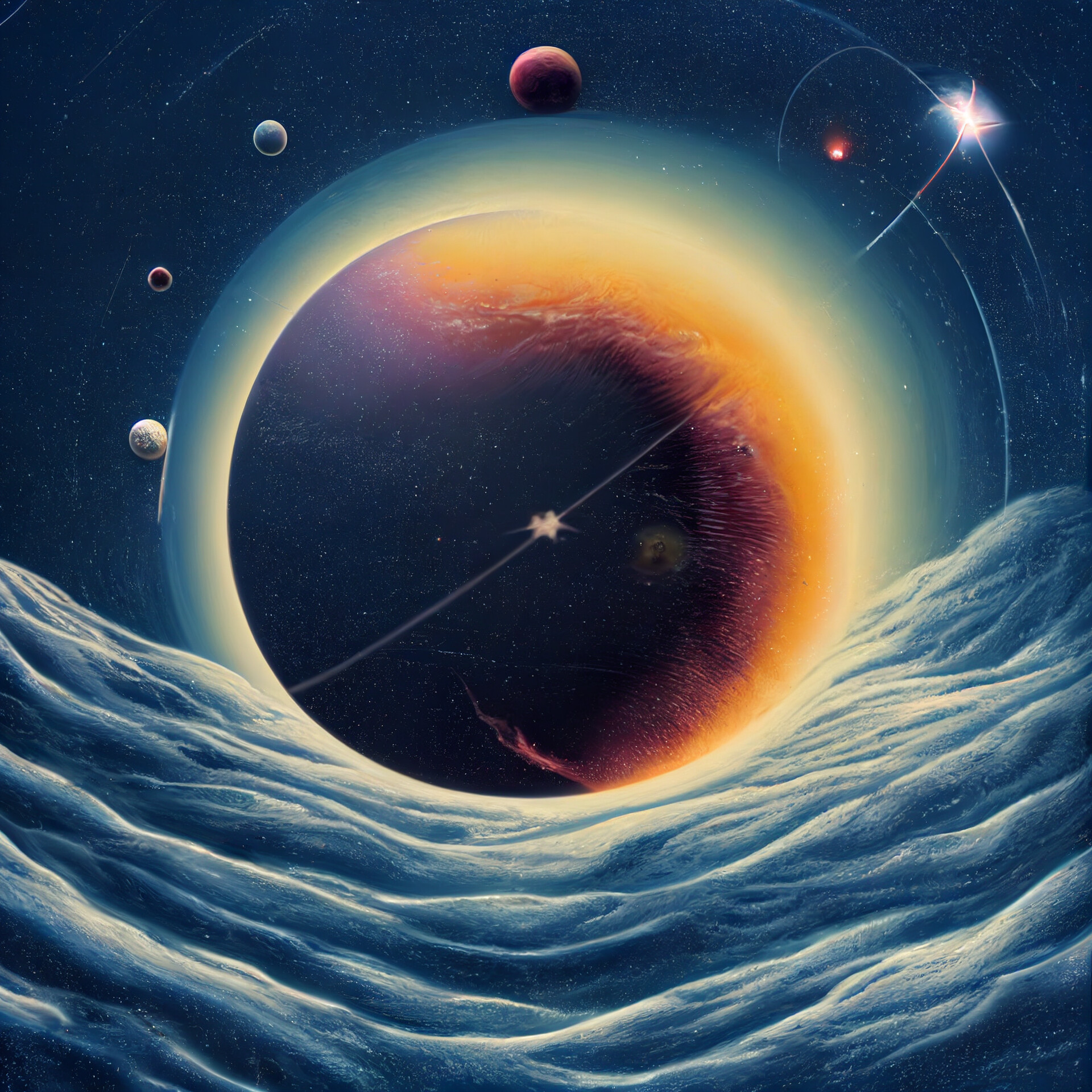 ArtStation - AI planets and galaxies