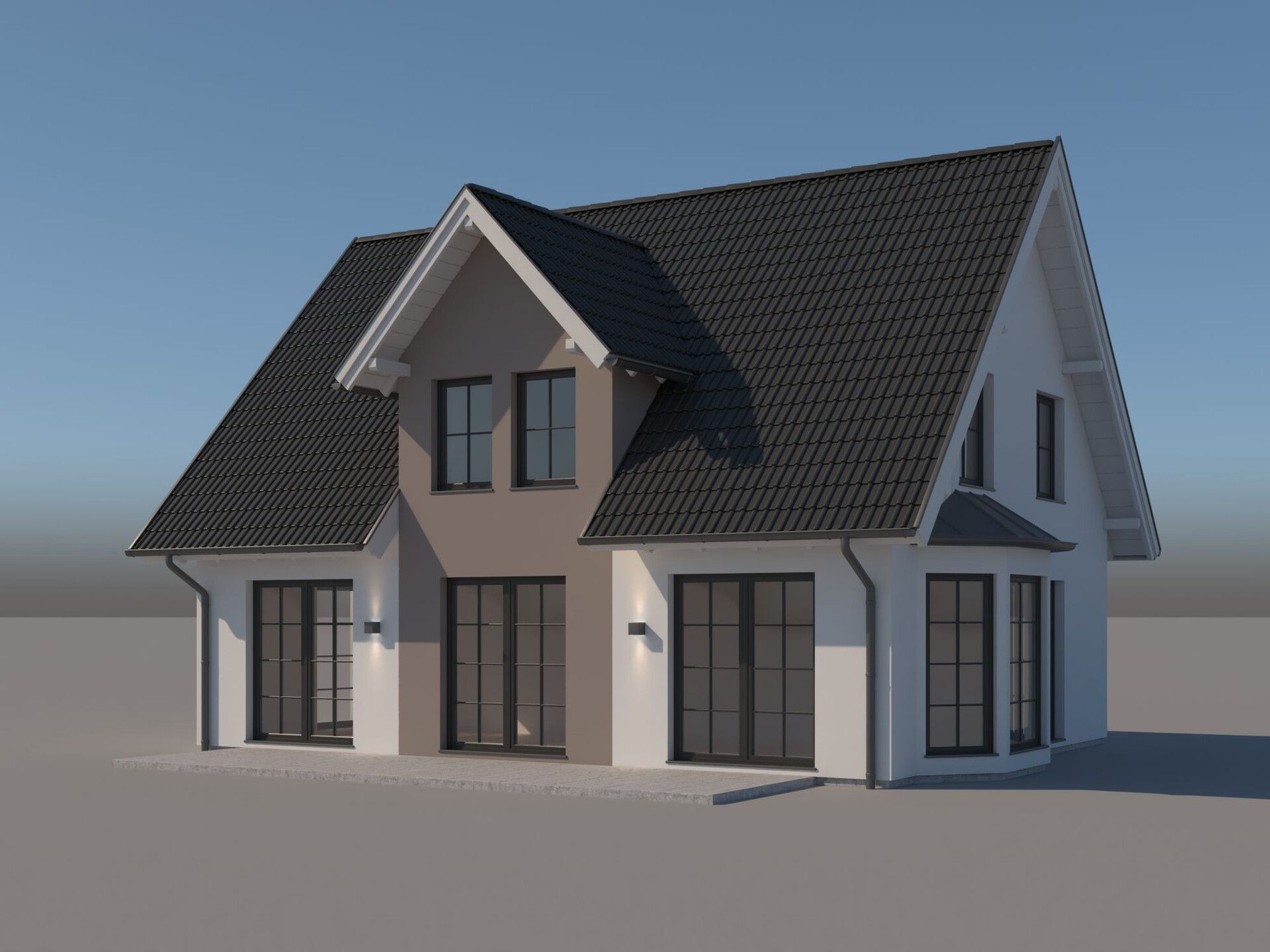 ArtStation - 3D MODEL HOUSE