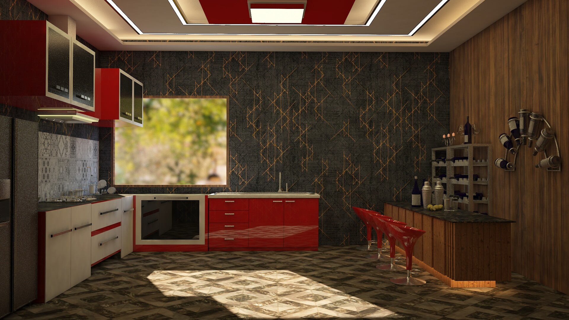 ArtStation - kitchen design