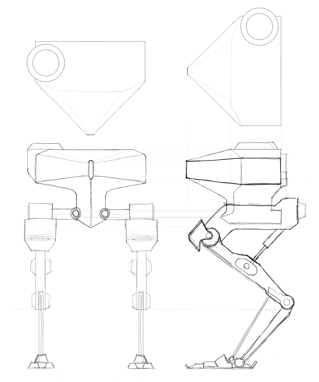 Matthew Emes - Perspective Drawings