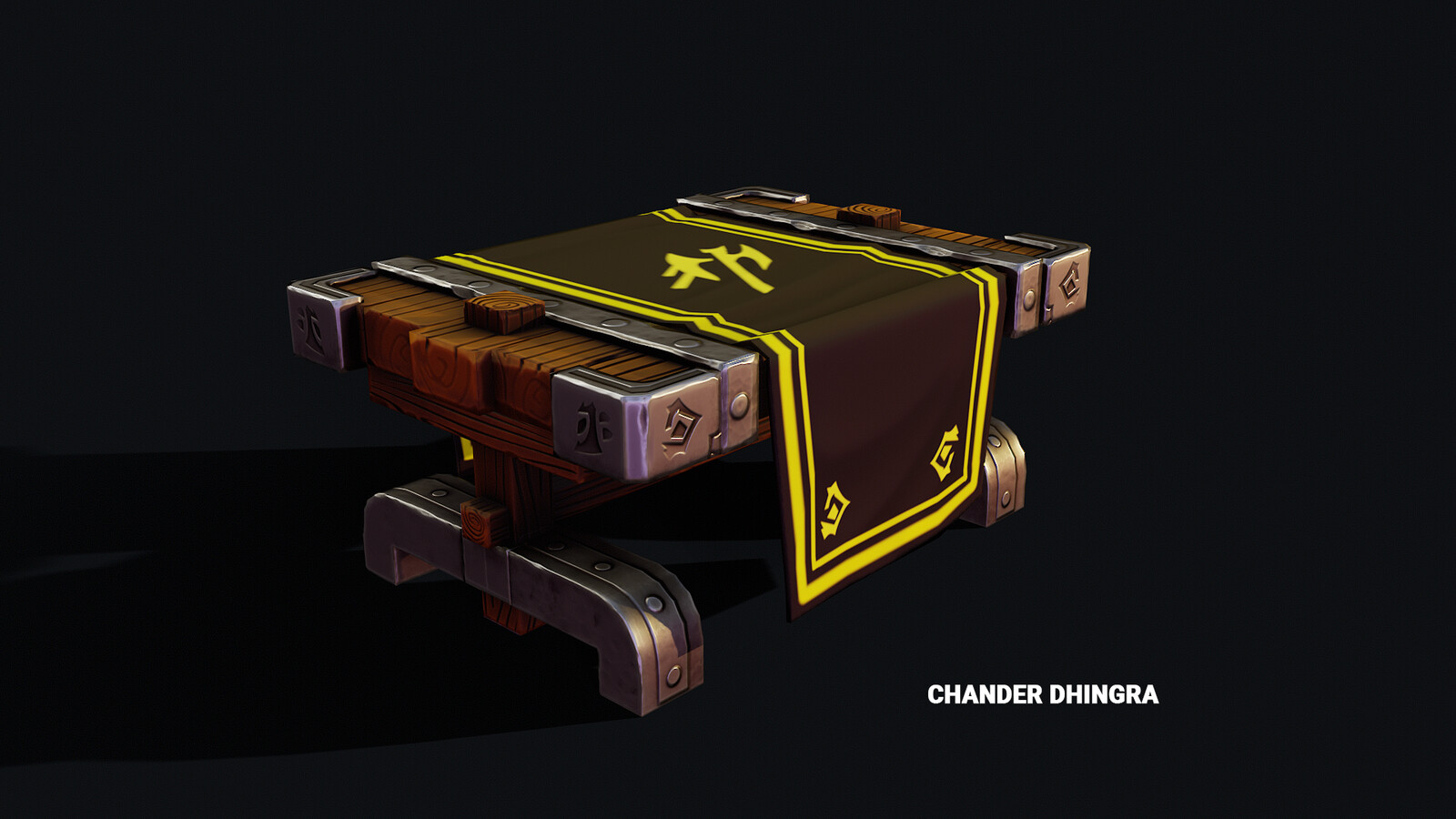 Chander Dhingra - Stylized Table