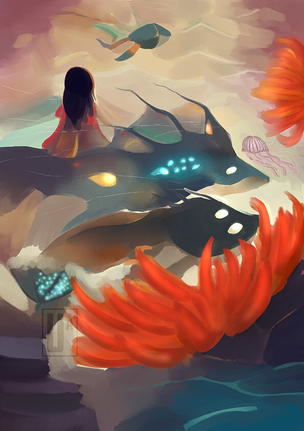 ArtStation - Fish out of water