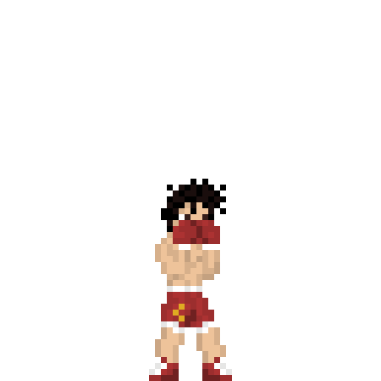 boxing ring pixel art