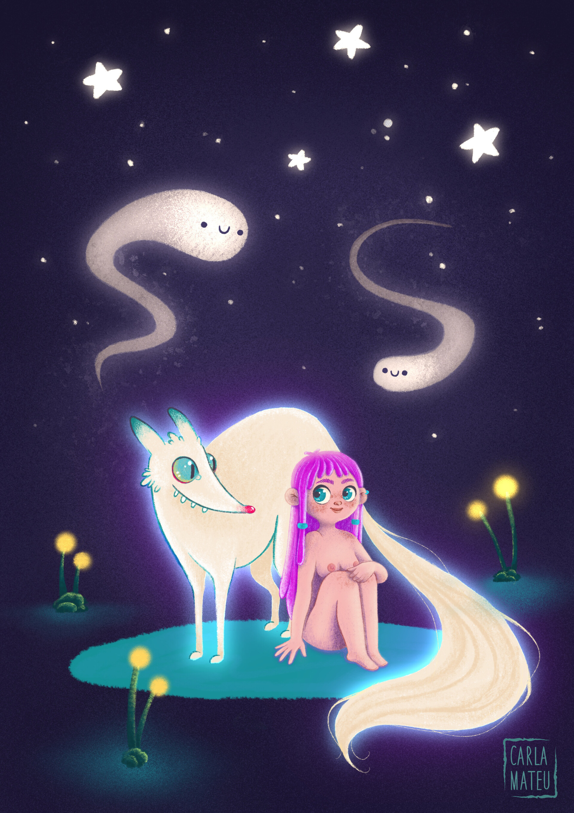 ArtStation - Forest spirits