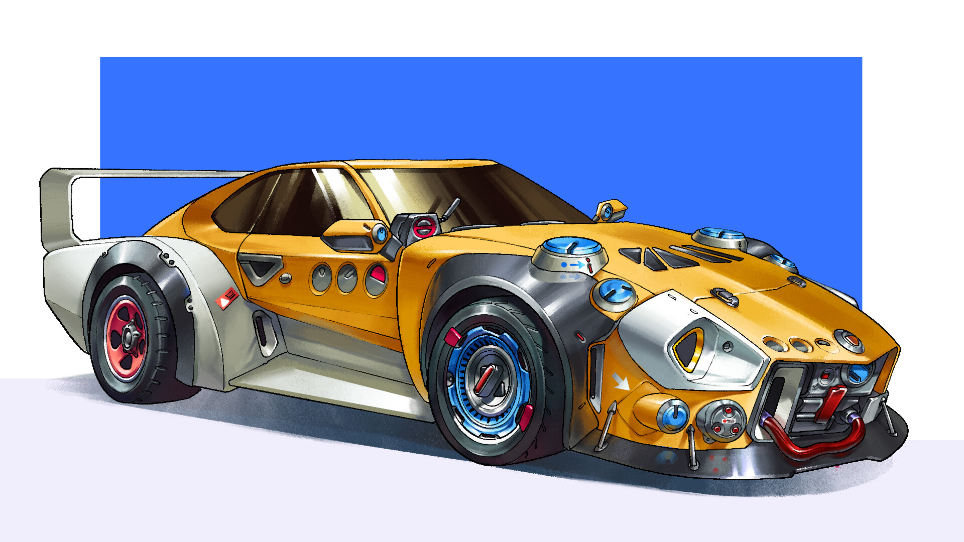 ArtStation - Cyberpunk Roadster