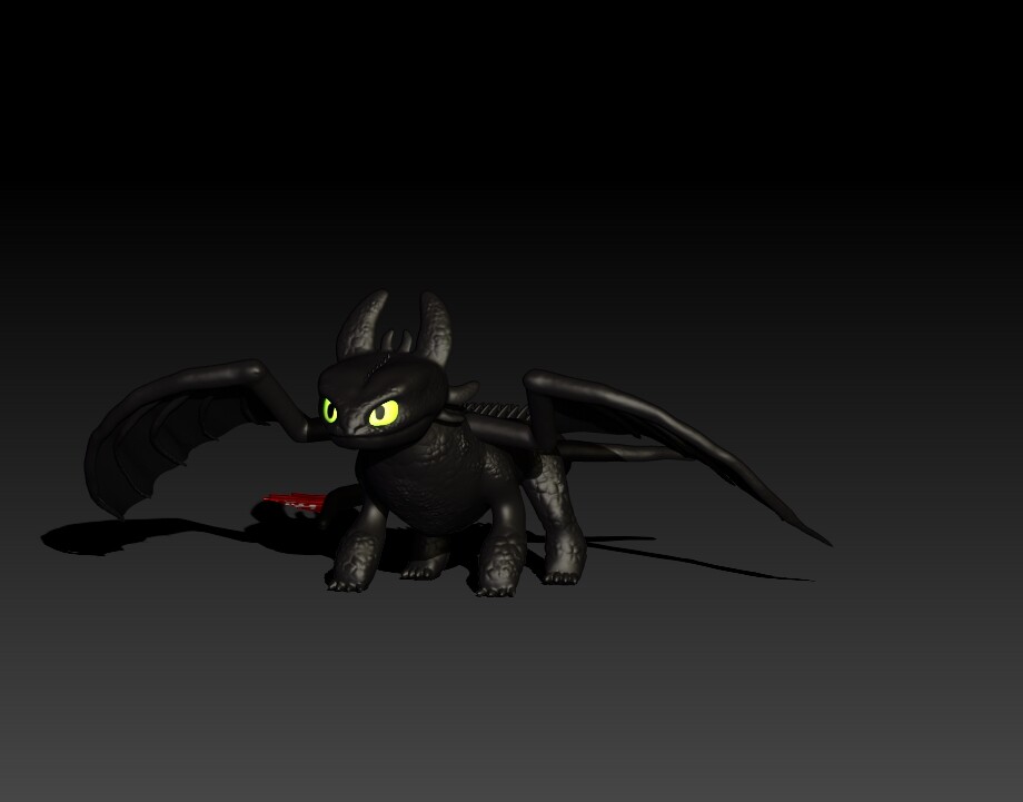 ArtStation - Toothless