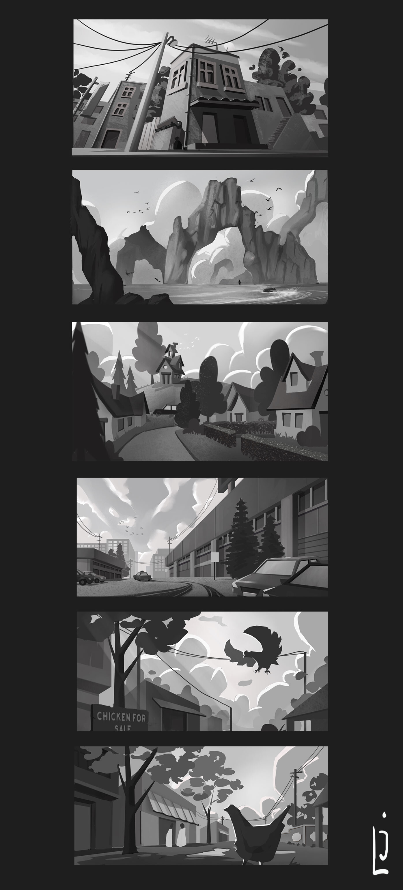 ArtStation - Environment studies