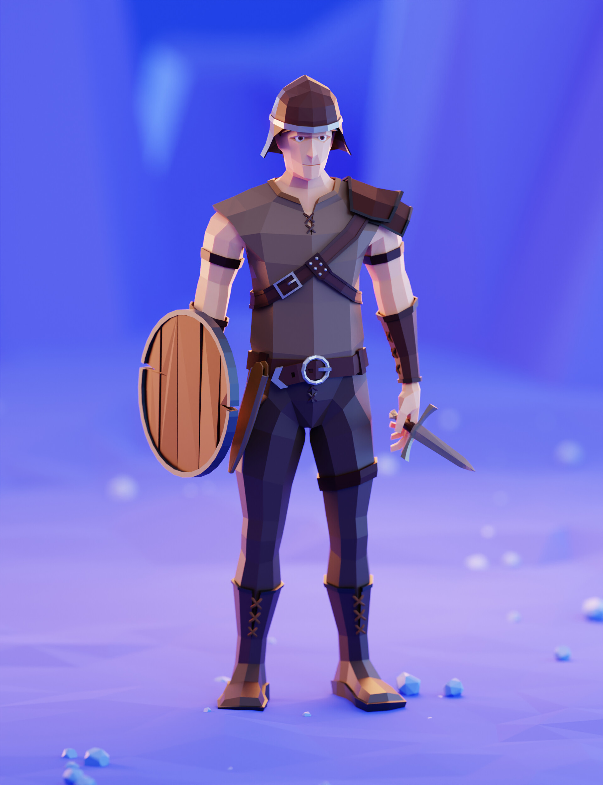 ArtStation - Low-poly characters