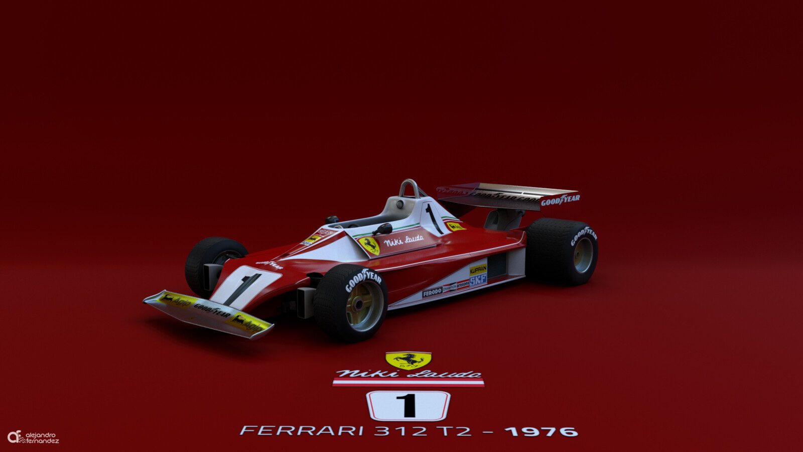 Alejandro Fernandez - Ferrari 312-T2