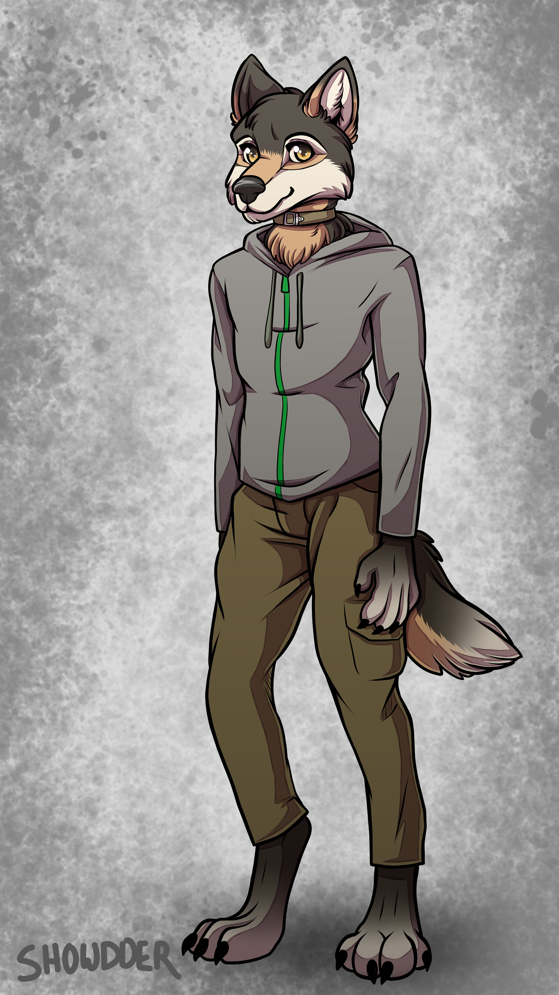 how to draw a furry full body