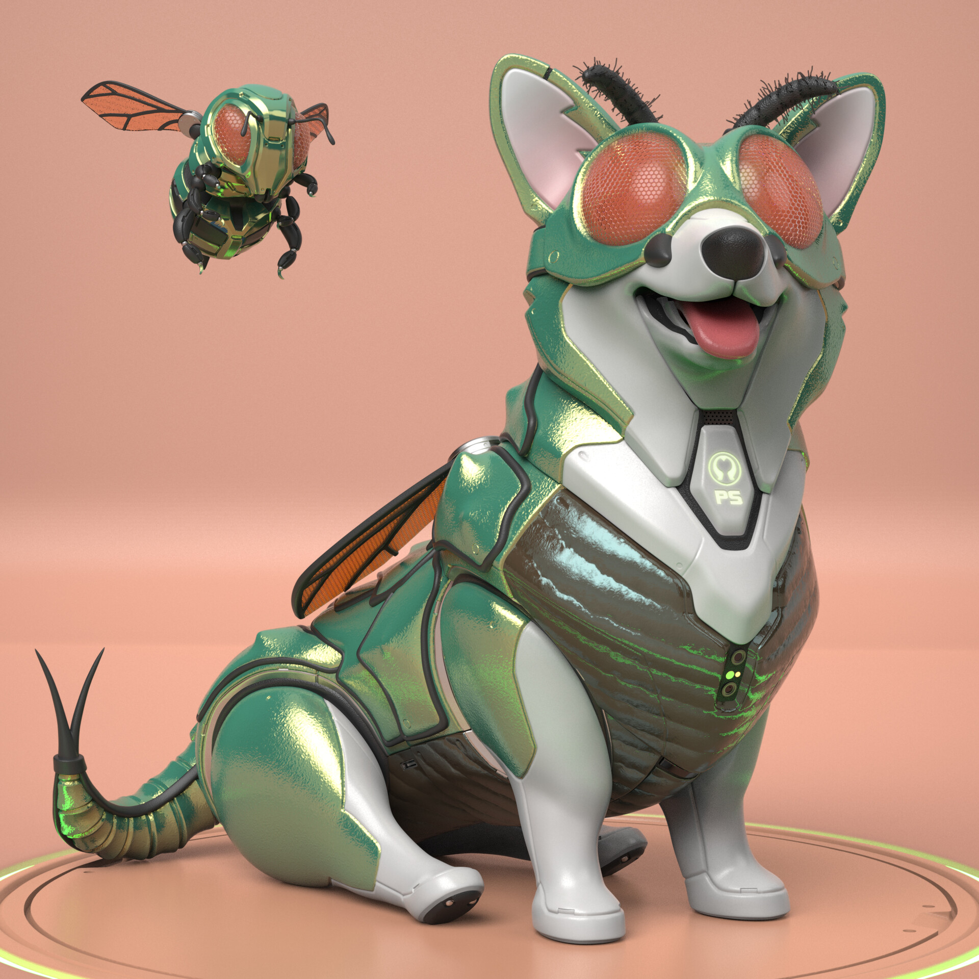 Frederic Daoust - CorgoBot - Modular Corgi Robot - MetaCompanion