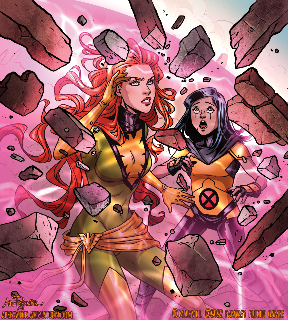 ArtStation - Marvel Champions: Phoenix