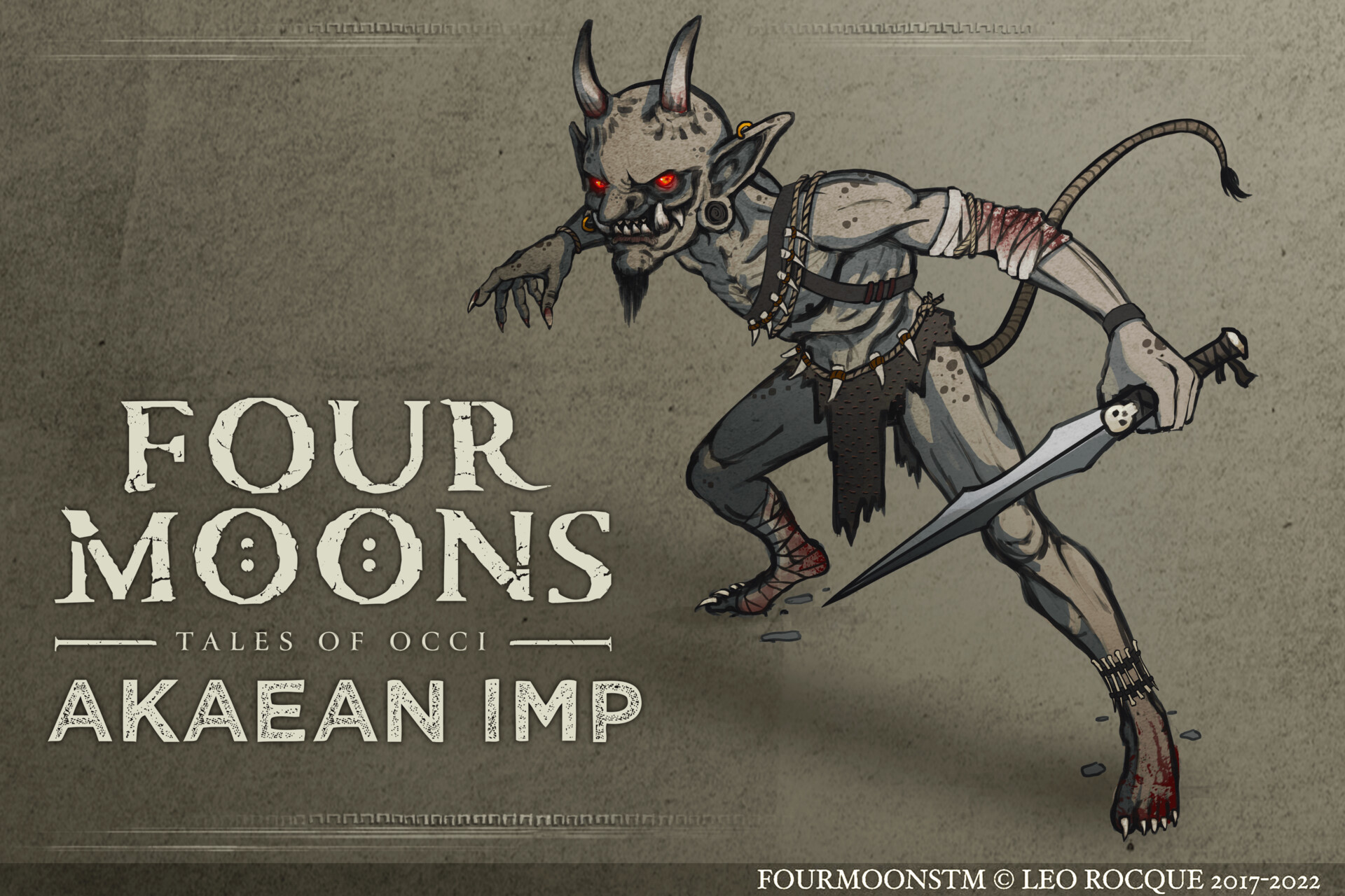 ArtStation - Akaean imp concept art