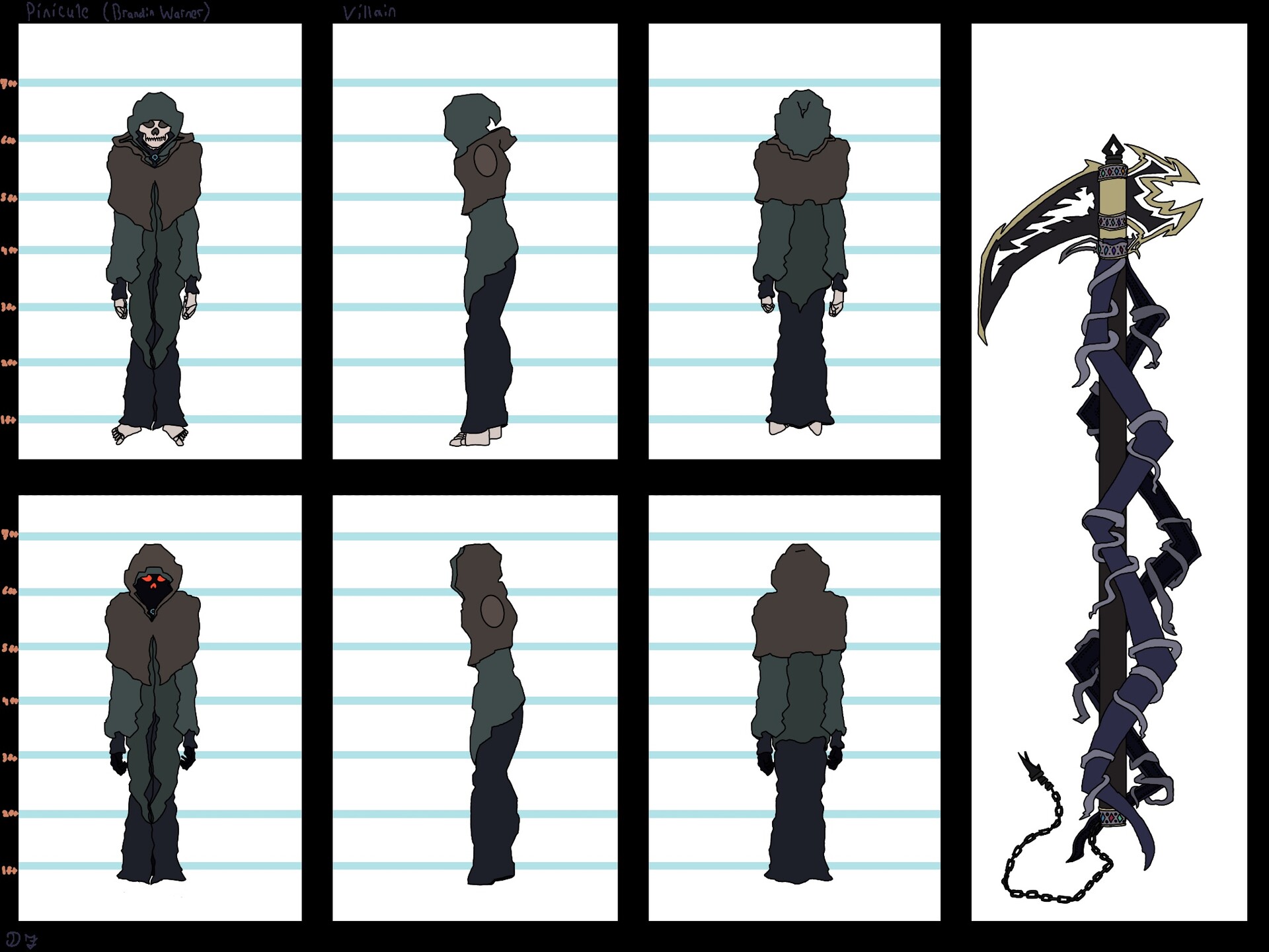 ArtStation - Pinicule character sheet 1