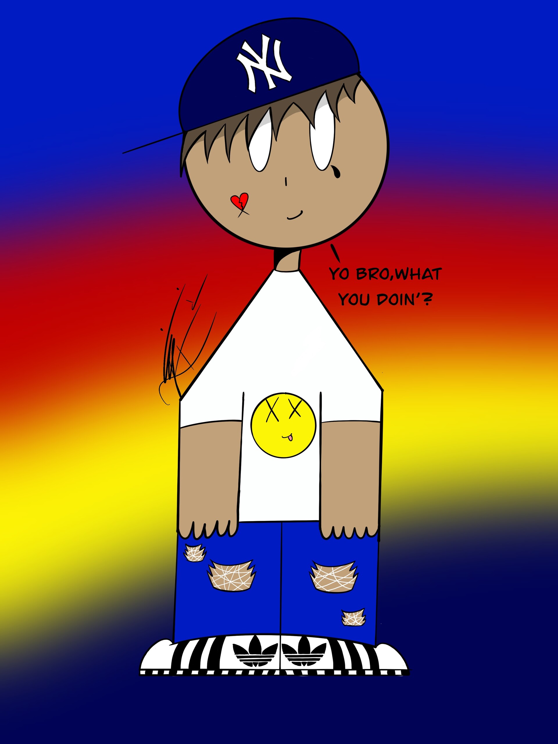 ArtStation - Manhattan man lol