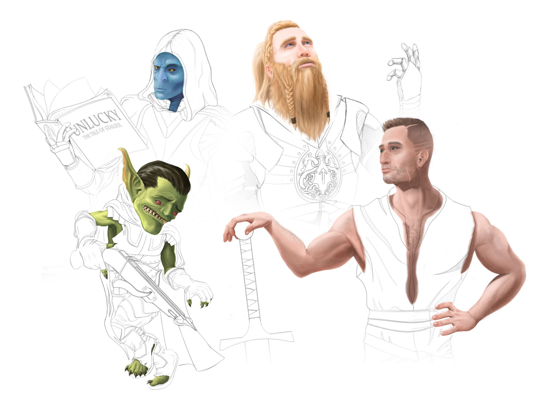 ArtStation - Shadows Campaign WIP