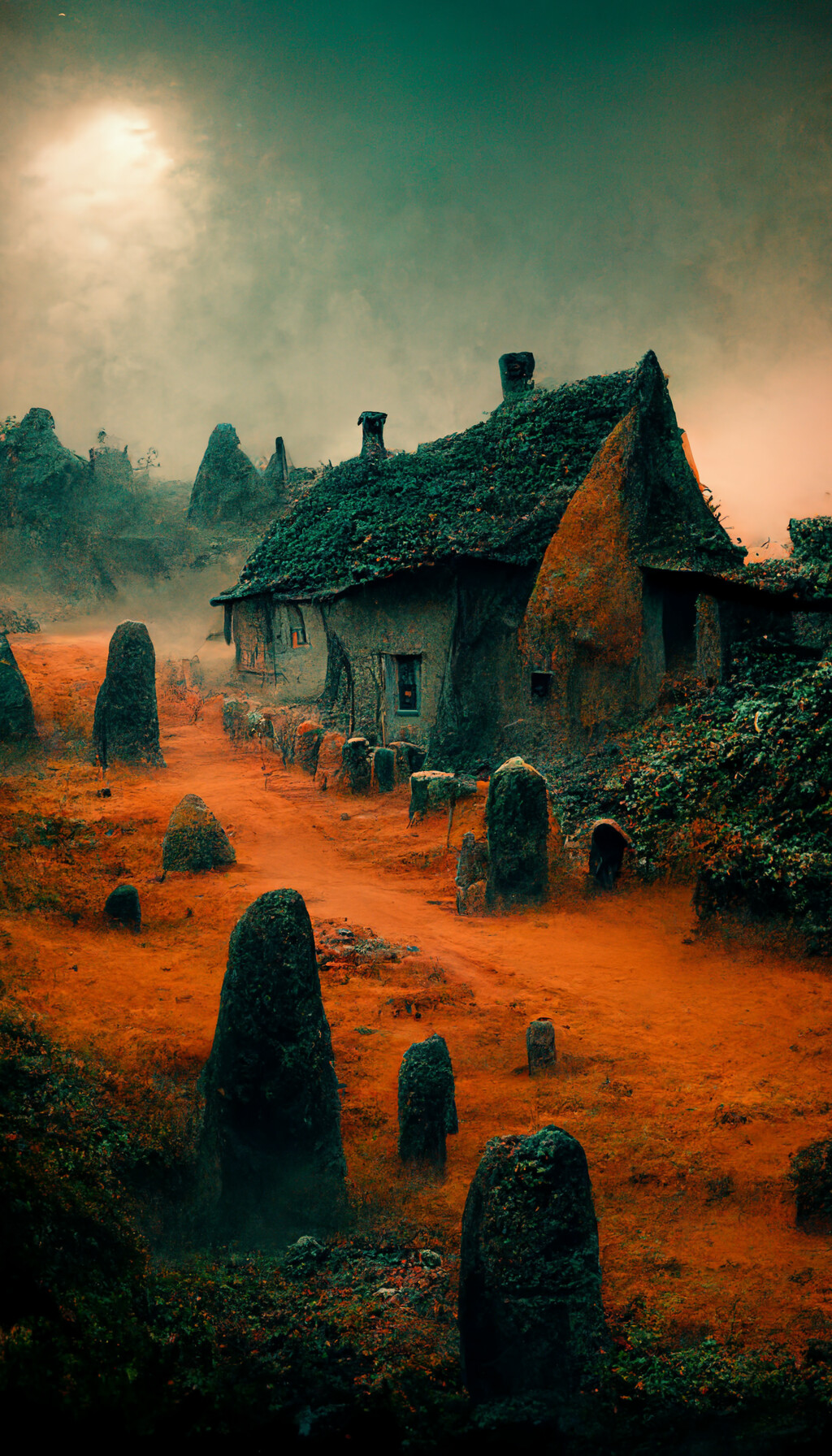 ArtStation - 被感染的村落[Infected Village]