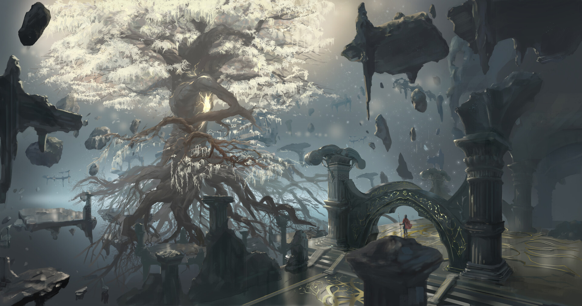 ArtStation - Yggdrasil concept