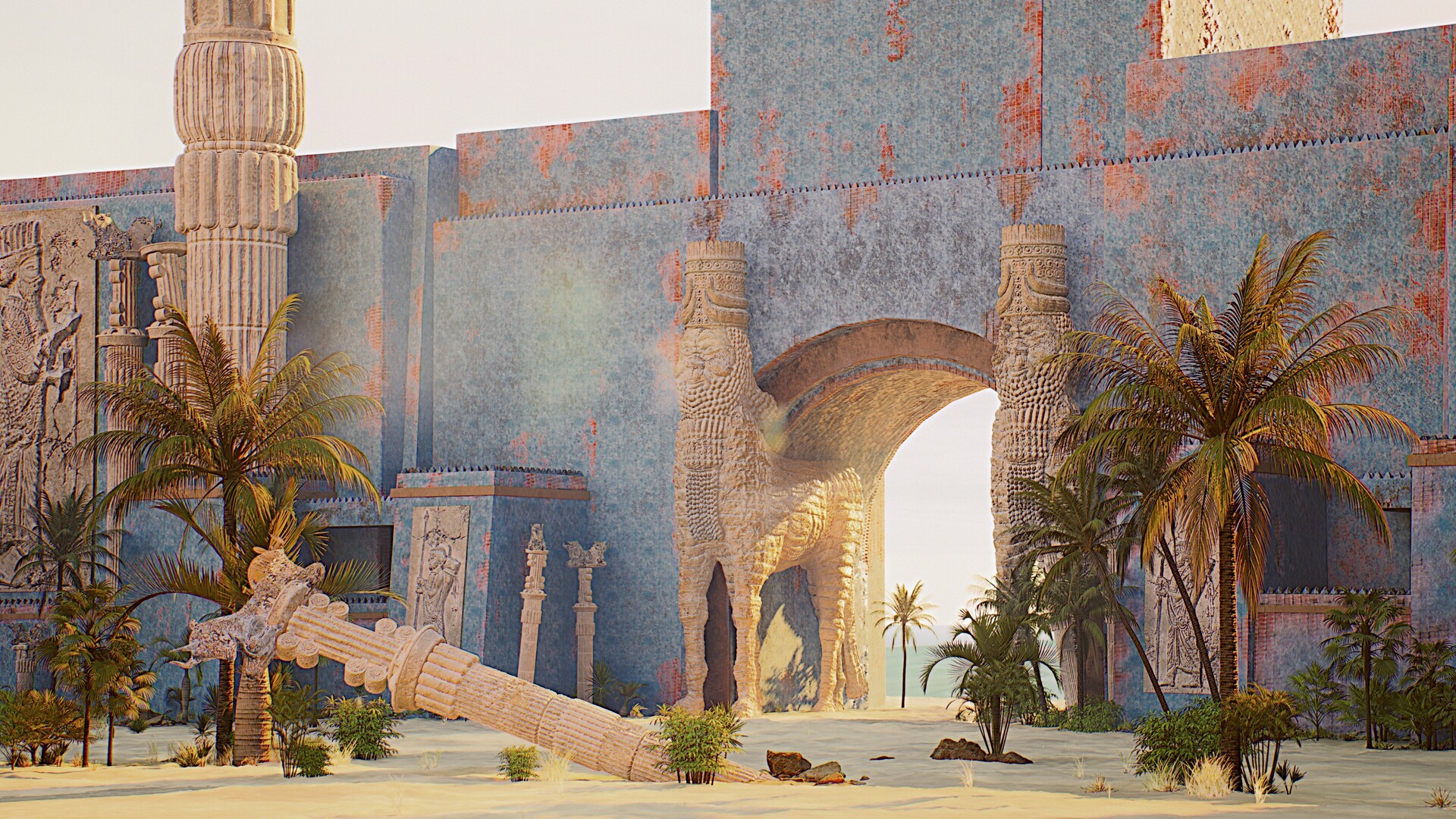 ArtStation - old persia environment made with UE 5