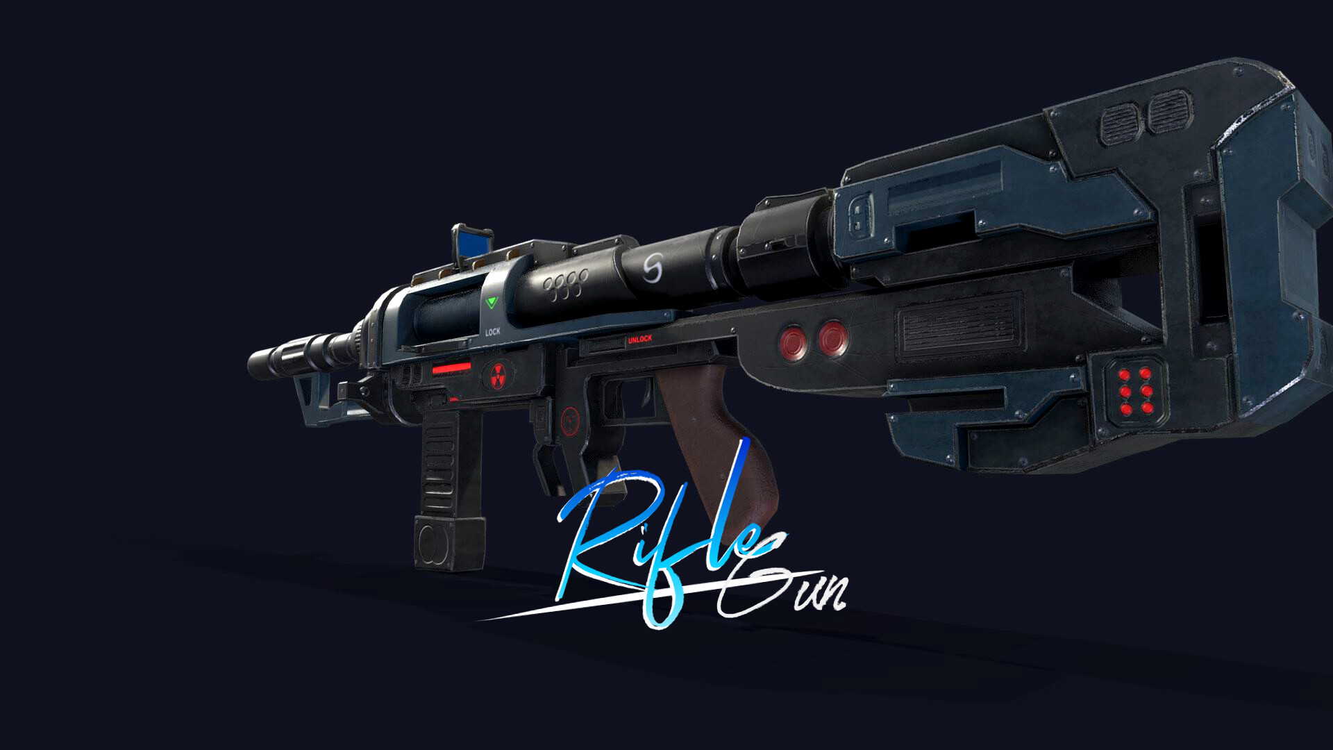 ArtStation - Weapon Rifle