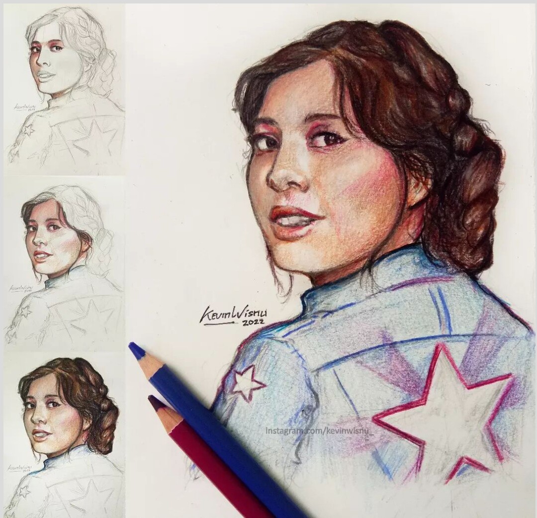 ArtStation - America Chavez | Sketch #Kevinwisnu