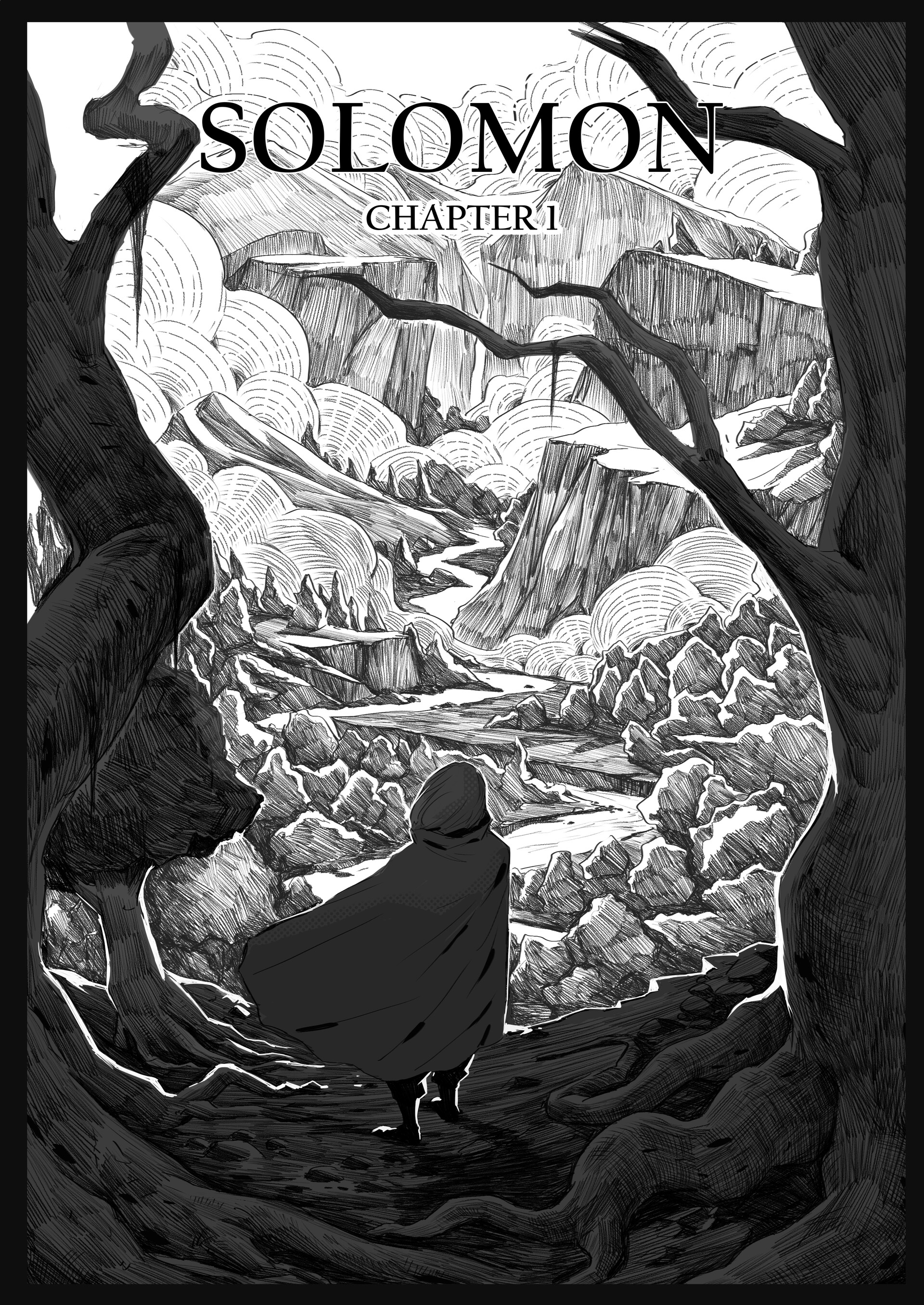 ArtStation - Solomon Cover Commission