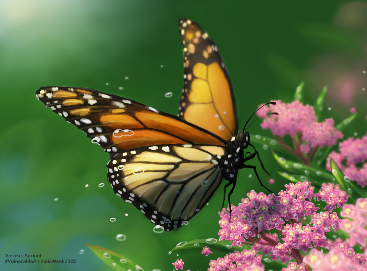 ArtStation - Monarch Butterfly