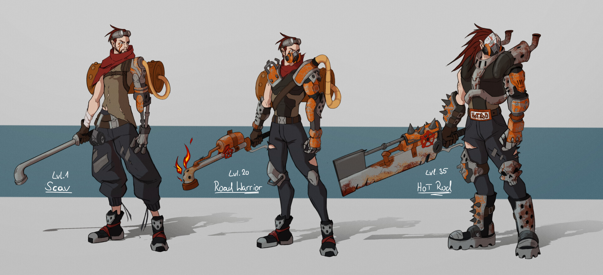 ArtStation - Wastelander Level UP