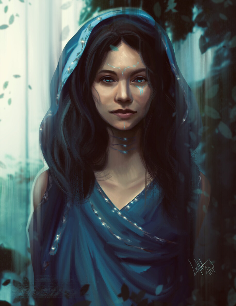 ArtStation - Rain goddess