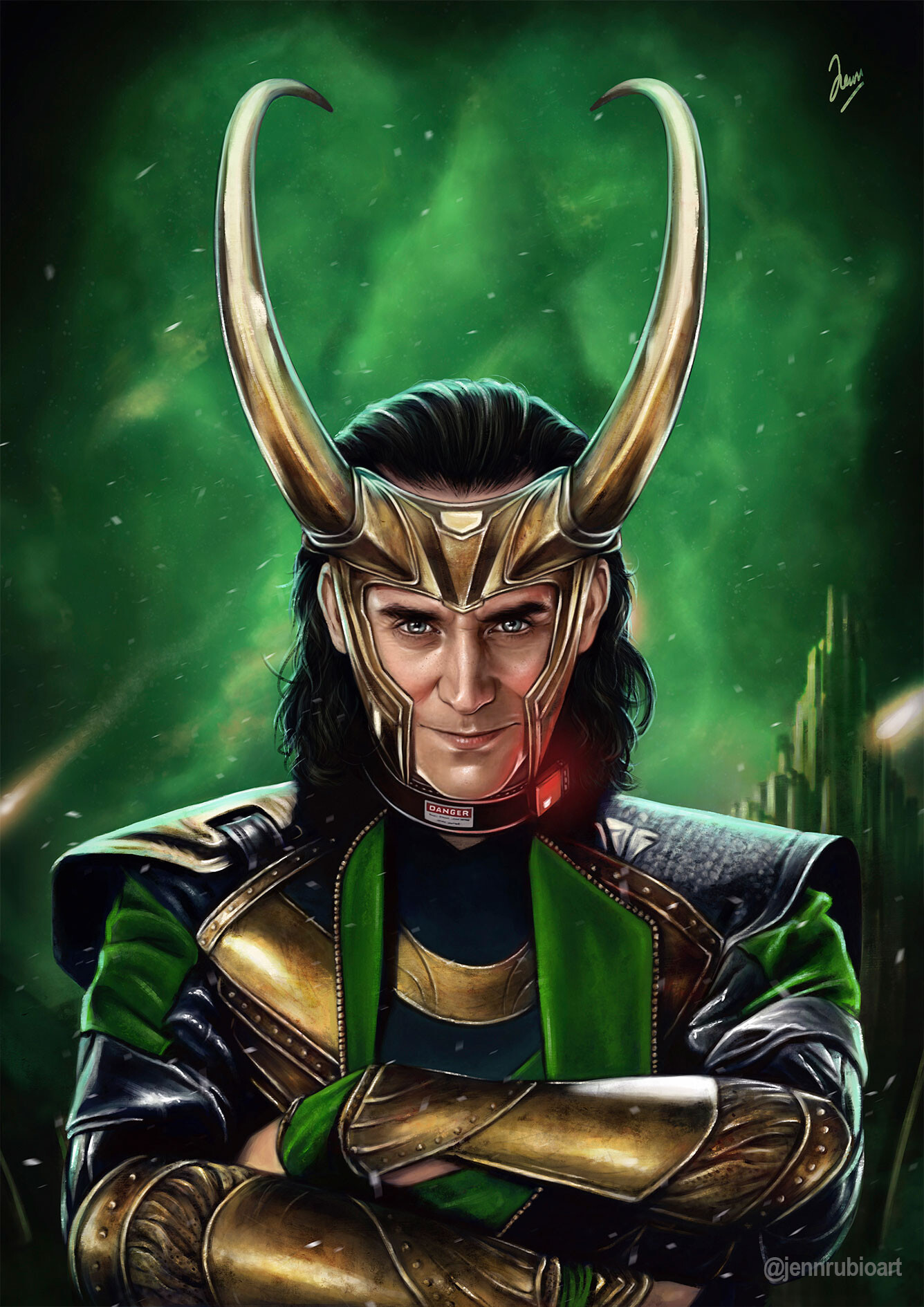 ArtStation - Loki portrait