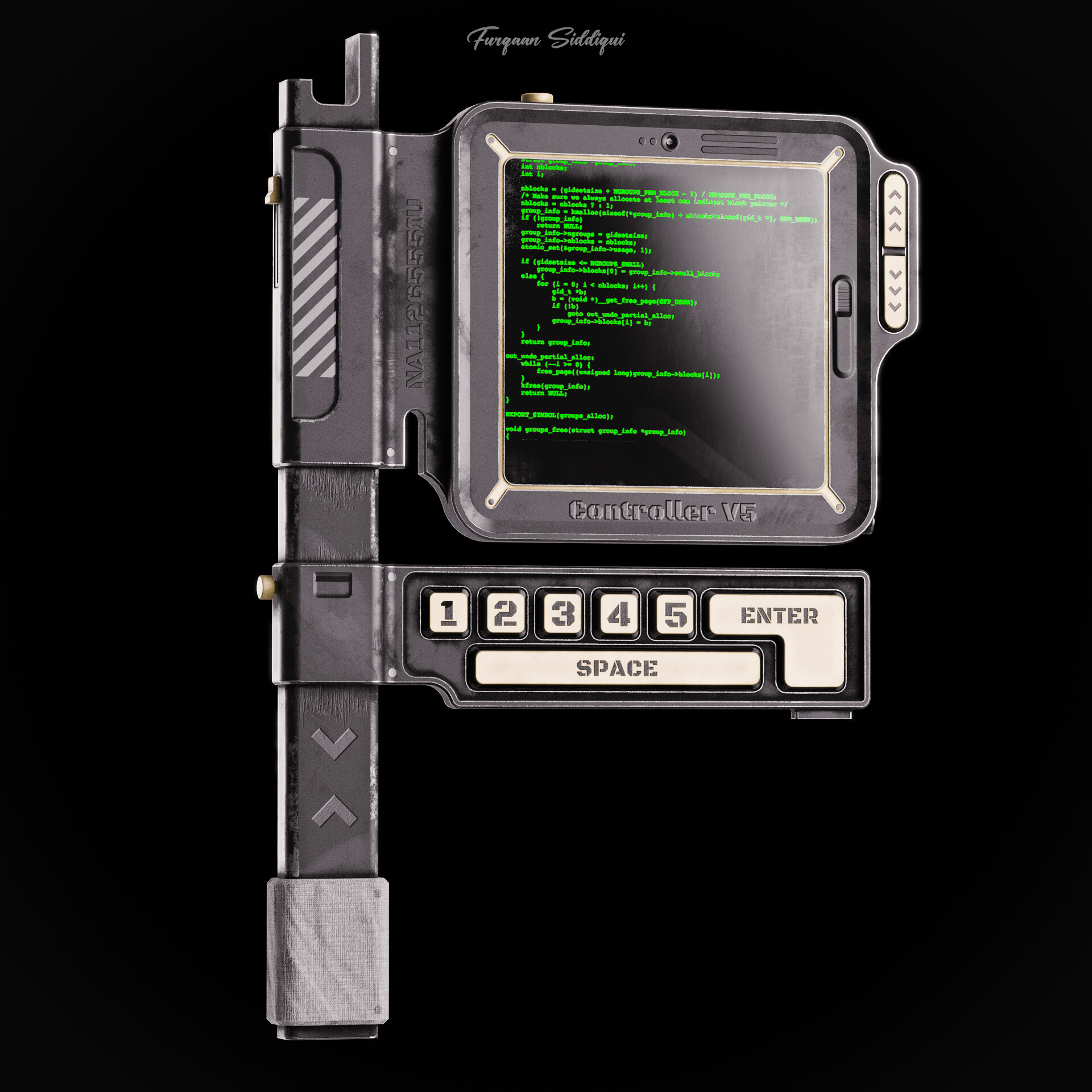 ArtStation - Sci-Fi Controller V5