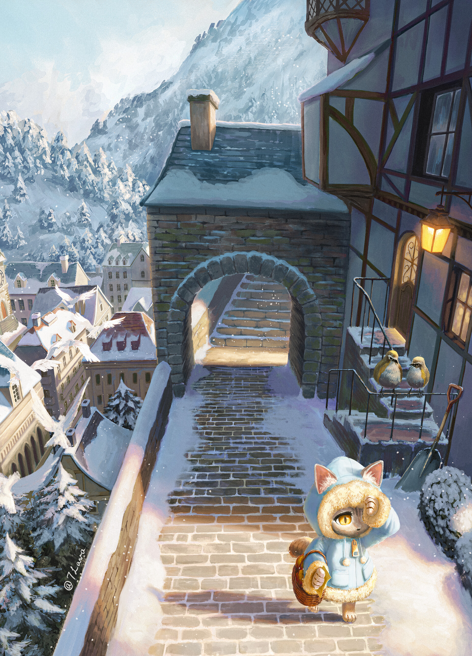 ArtStation - the way back or home