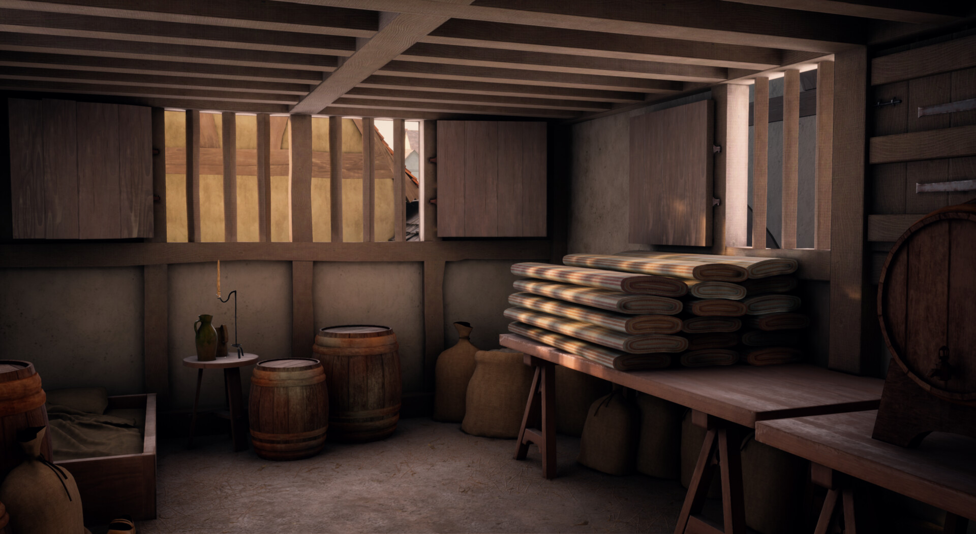 Jono Sutton Digital Artist - Medieval House