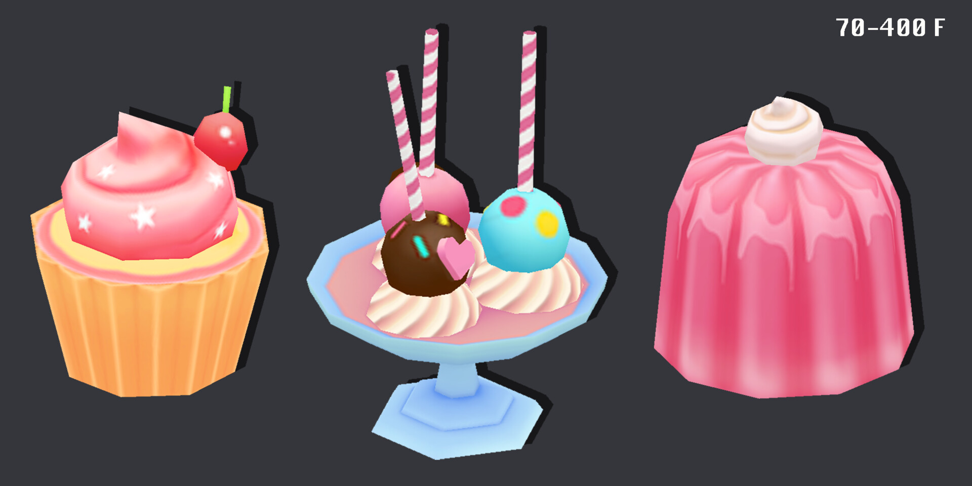 ArtStation - Environment 3D Candy Theme