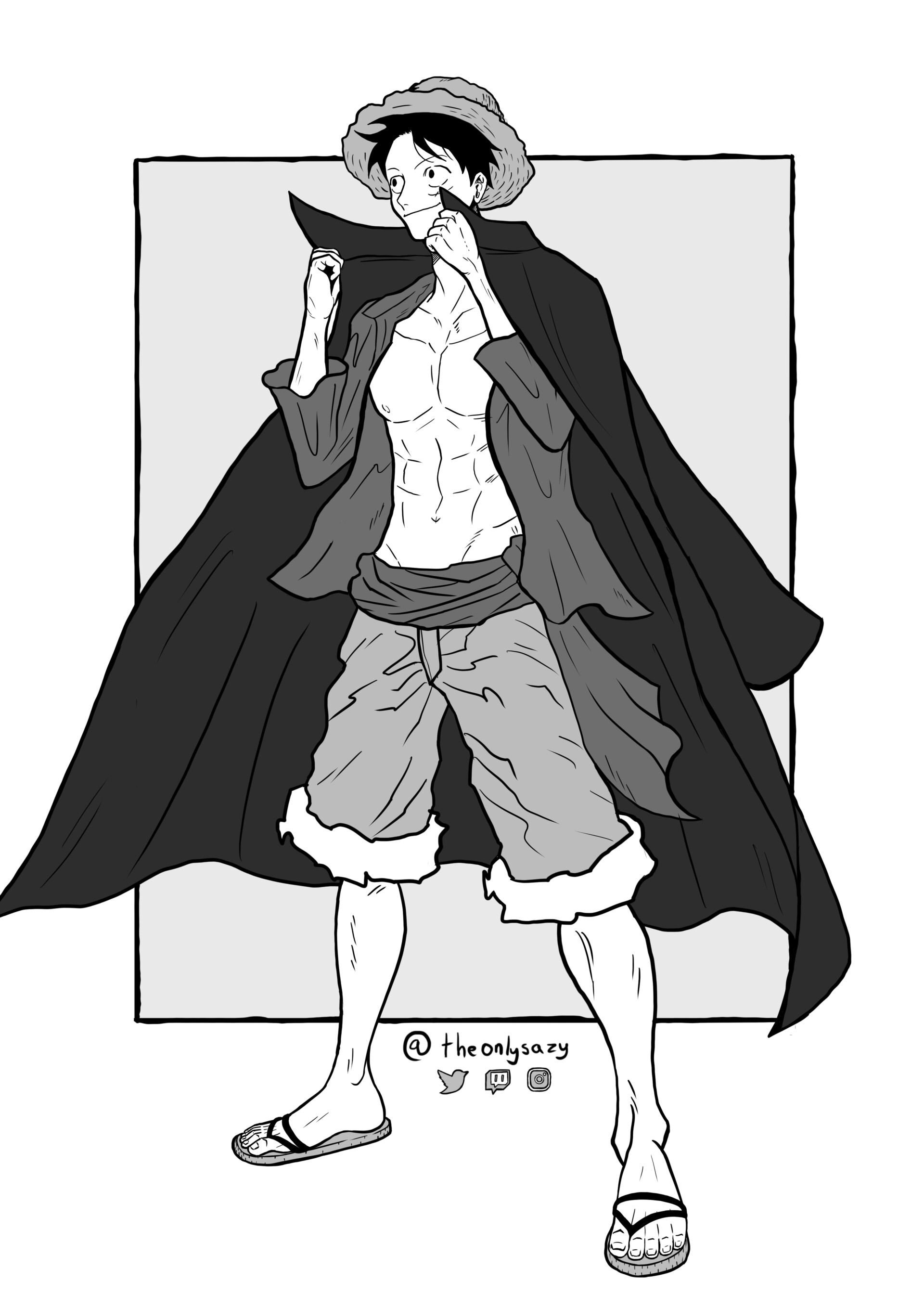 ArtStation - One Piece Luffy