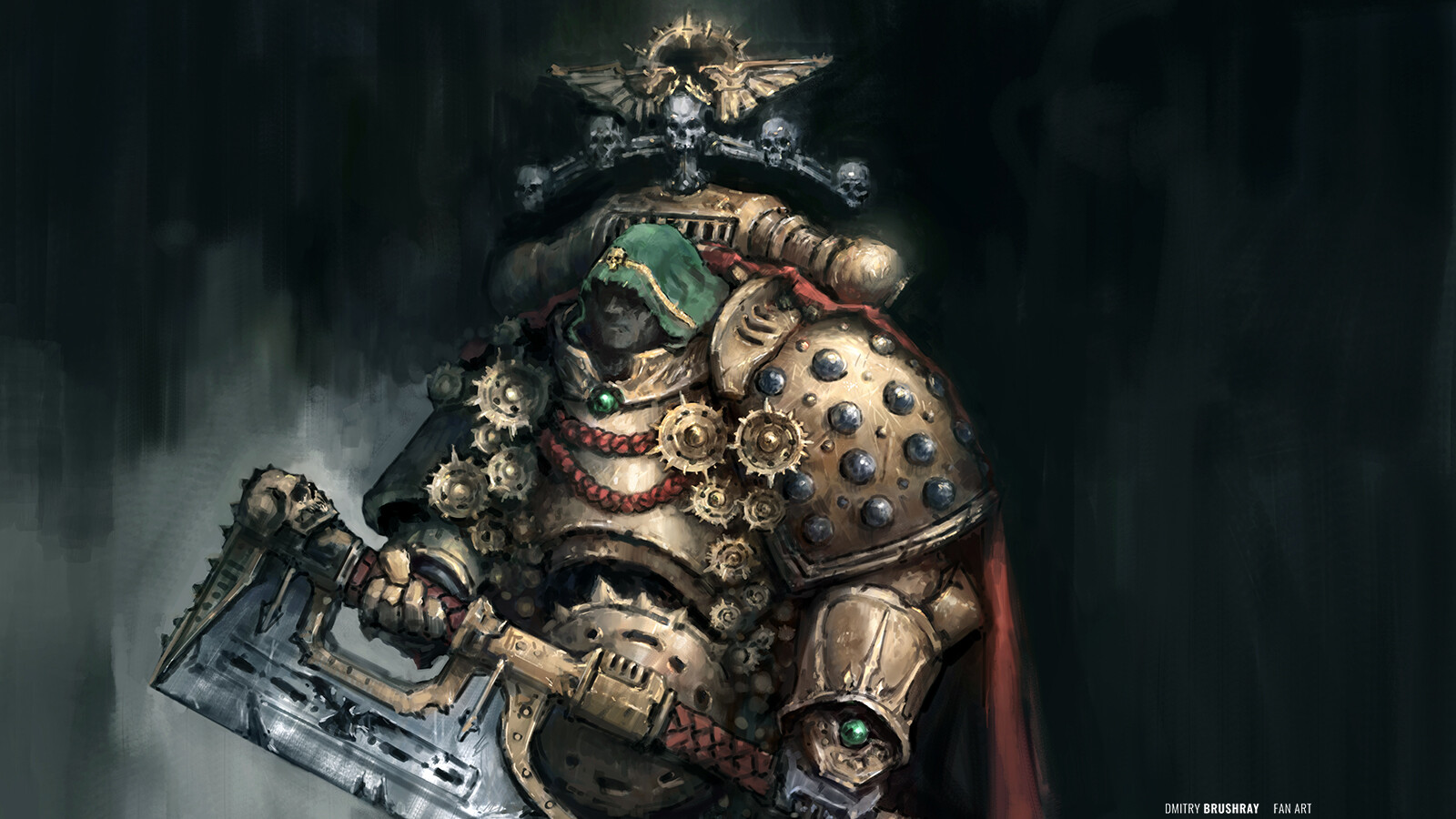 Dmitry Brushray - Brother Samial Venritus of Dark Angels