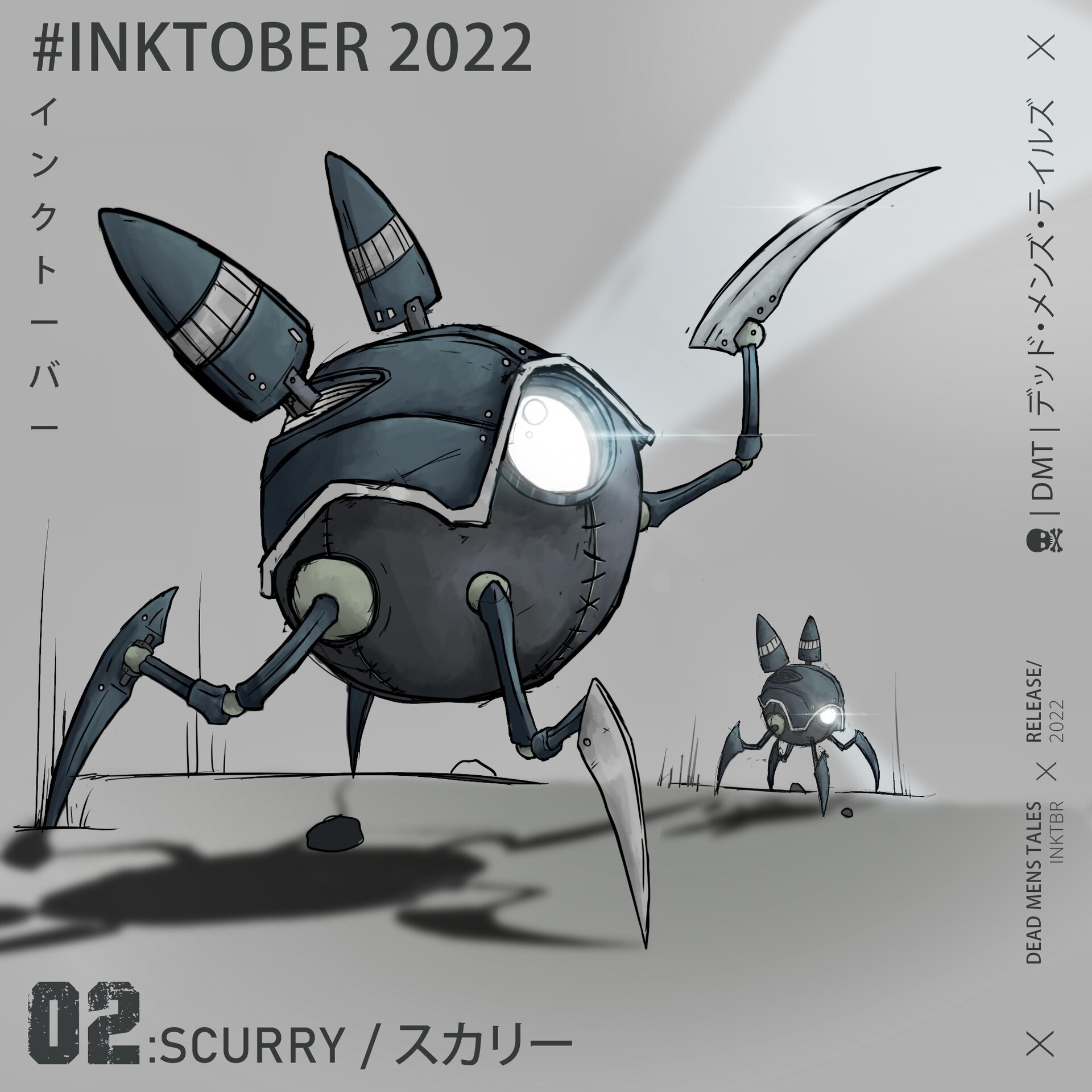 ArtStation - Inktober 02 - Scurry