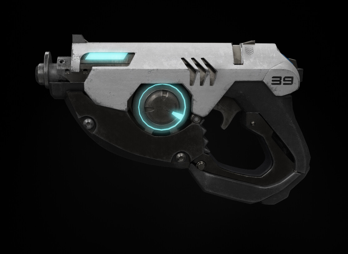 ArtStation - Tracer's gun
