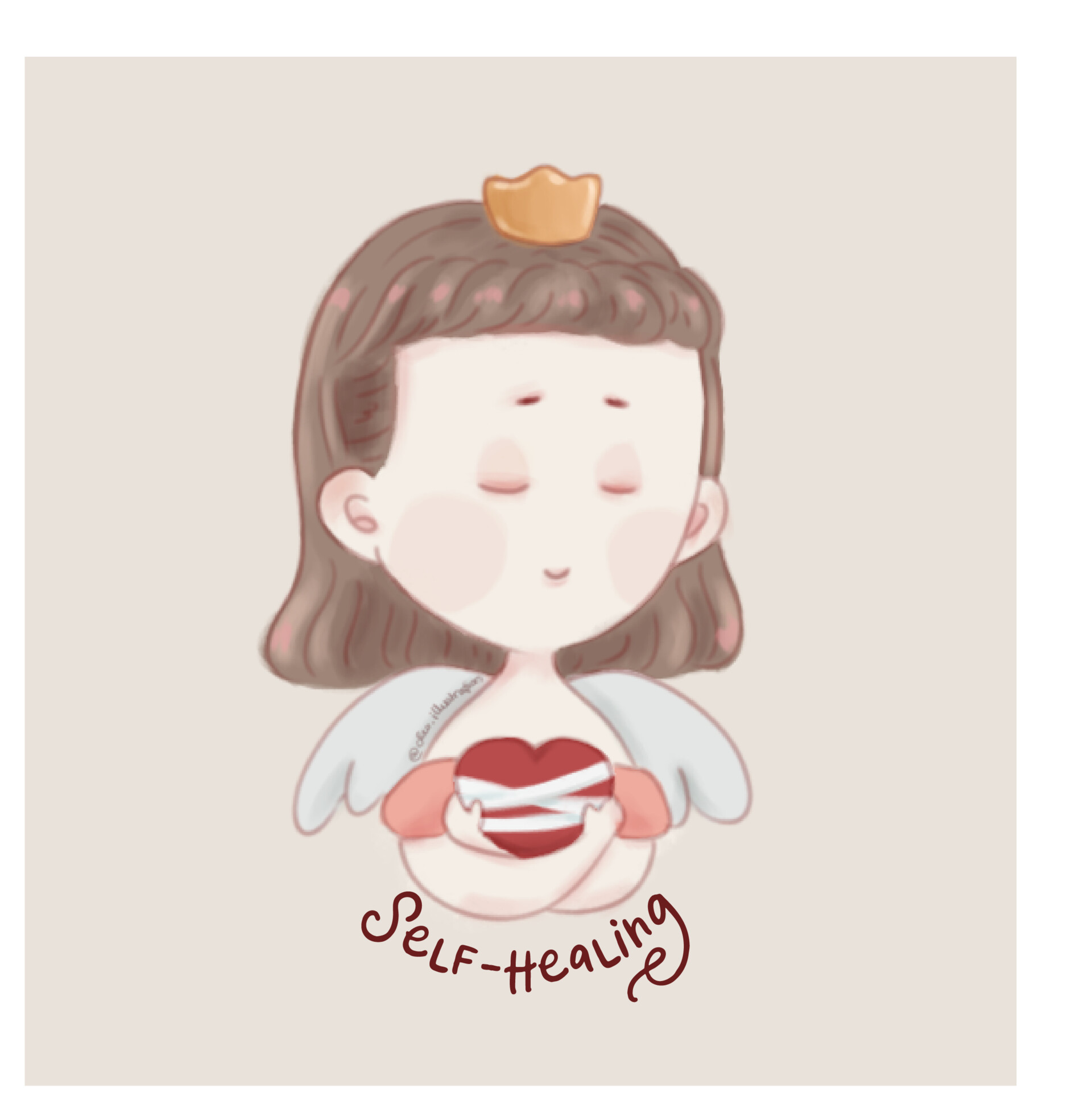 ArtStation - Self-healing girl