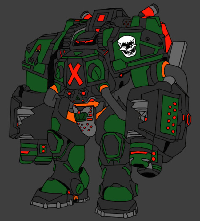 ArtStation - Herold and Hellwalker - 2D digital drawing